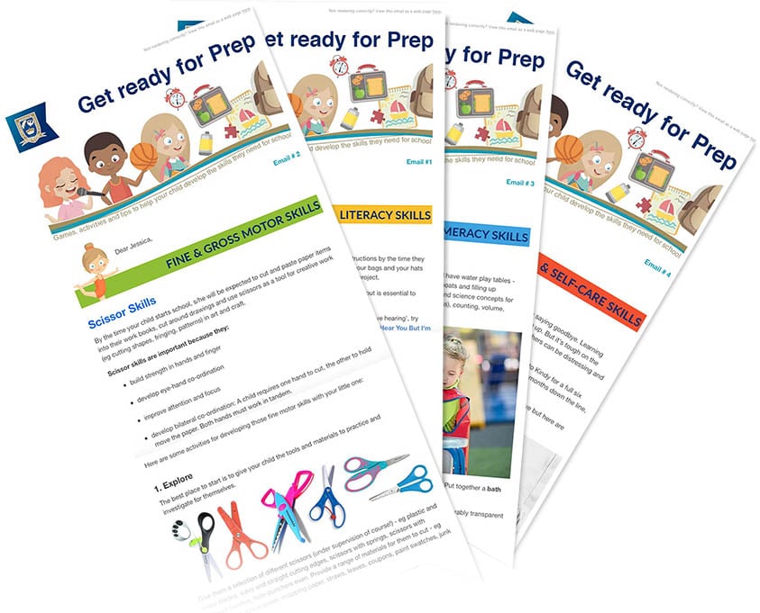 Get Ready for Prep eNewsletter | King's Christian College